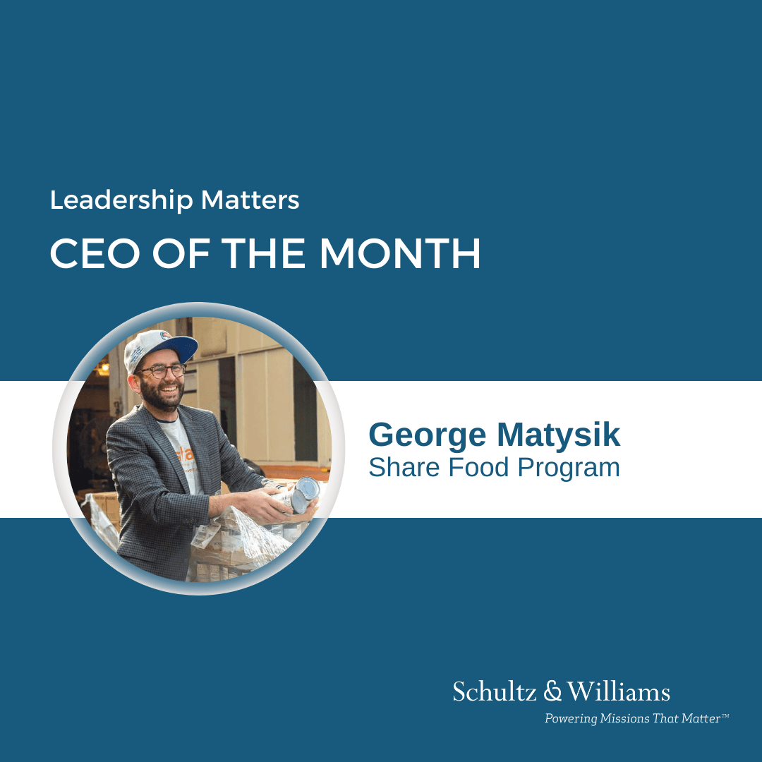 CEO Spotlight: George Matysik - Schultz & Williams